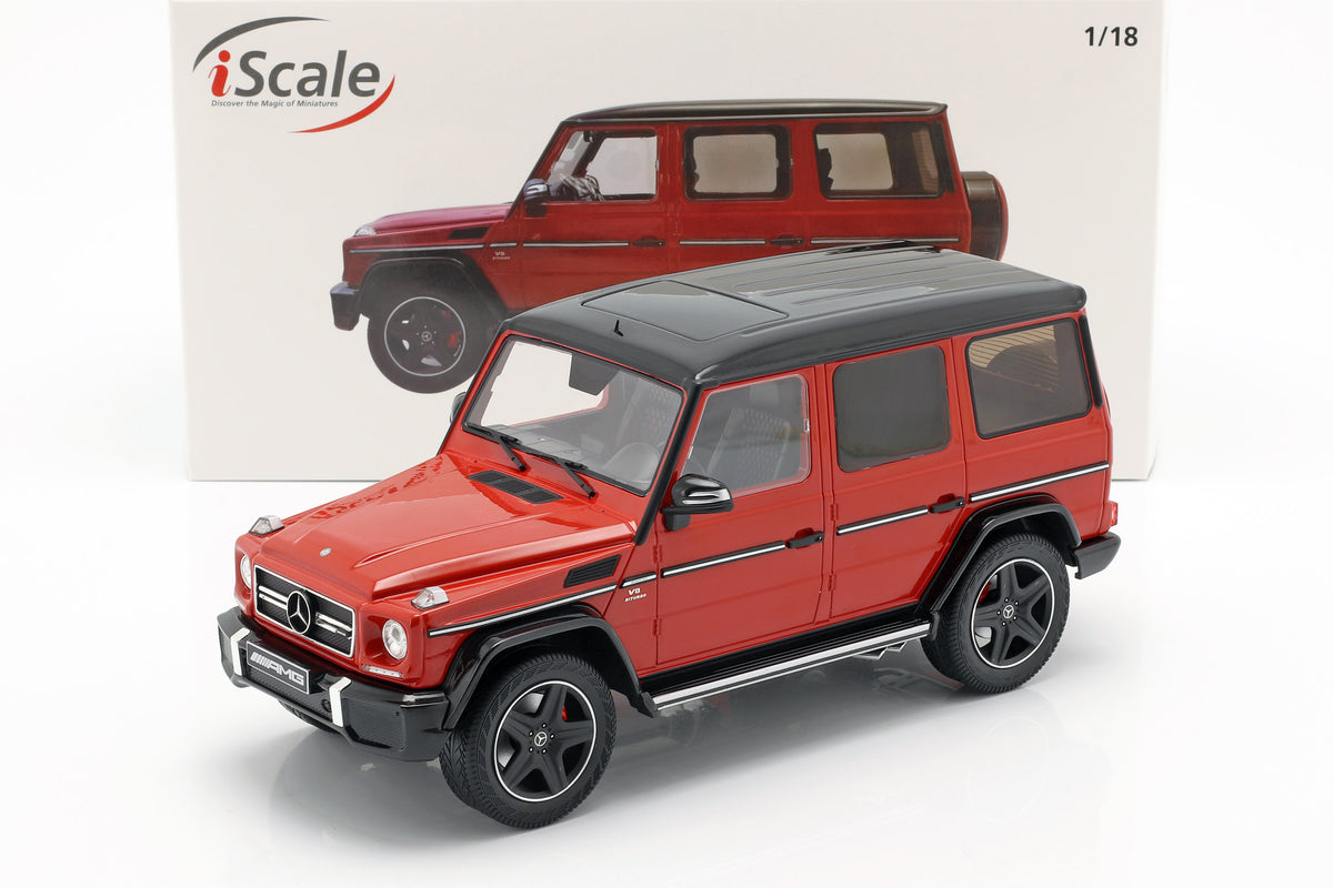 iScale Mercedes-Benz G-Klasse G63 AMG (many colors) 1/18 – Gulf Models